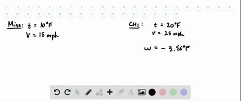 ⏩SOLVED:Solve each problem. Comparing wind chills. Use the formula ...
