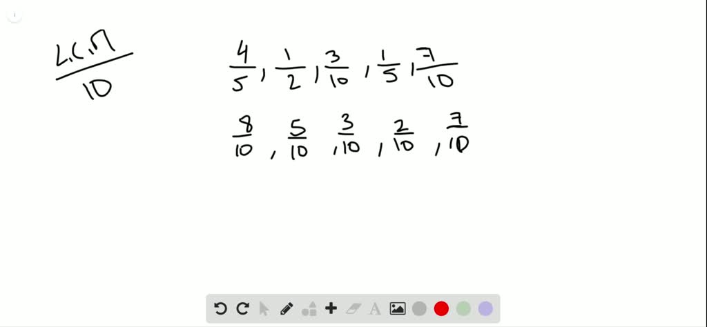 SOLVED:Write each fraction as an equivalent fraction with denominator ... SOLVED:Write each fraction as an equivalent fraction with denominator ...