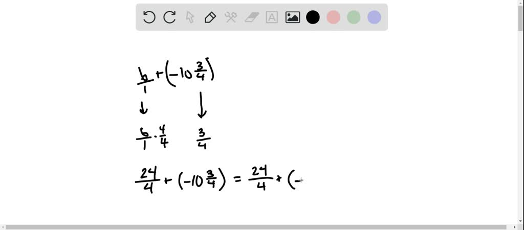 SOLVED Add Or Subtract The Mixed Numbers Write The Answer As A Mixed 