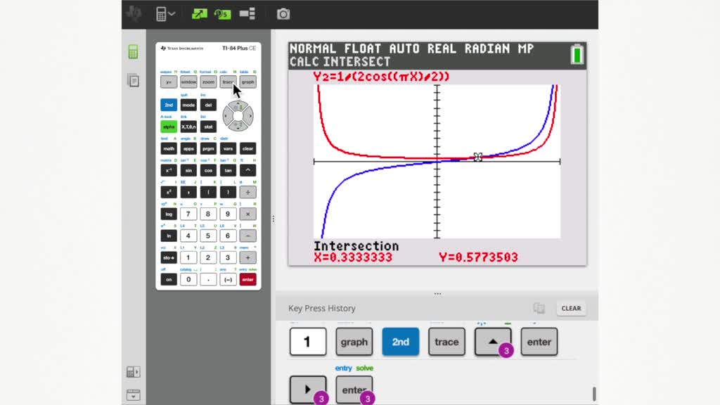 SOLVED:Graphical Reasoning Consider the functions given by f(x)=tan(πx)/(2) and g(x)=(1)/(2) sec ...