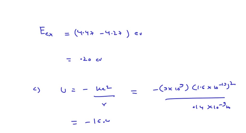SOLVED:(a) Calculate the electrostatic potential energy of Na^+ and Cl ...