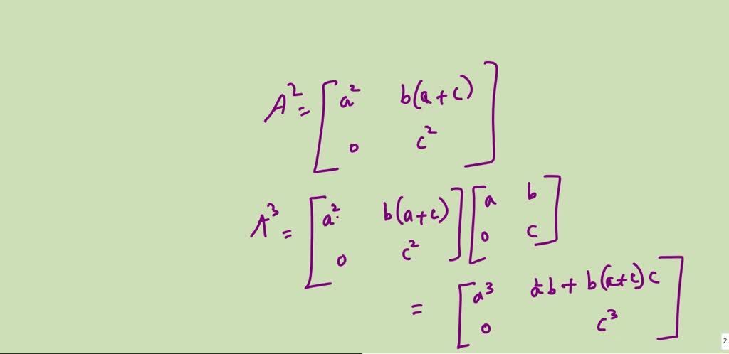 Find an upper triangular matrix that satisfies A^3=[ 1 30 0 -8 ] | Numerade