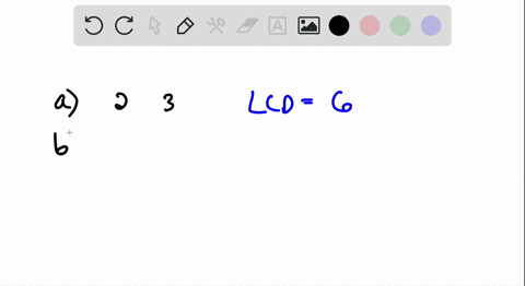 Solved The Denominators Of Two Fractions Are Given Find The Least