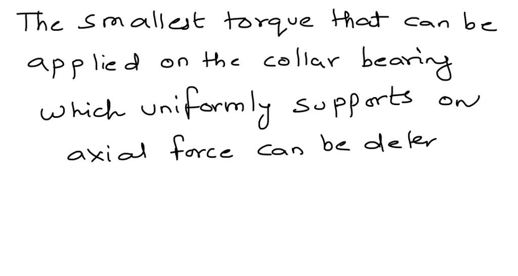 The friction at sleeve A can provide a maximum resisting moment of 125 ...