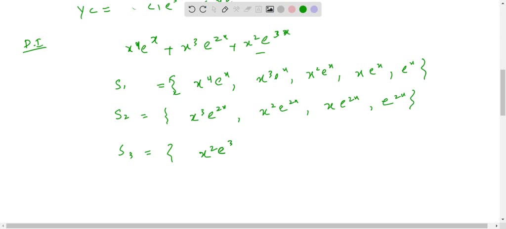 SOLVED:For each of the differential equations in exercise set up the ...