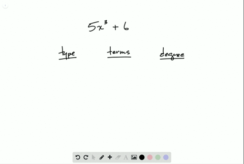 SOLVED:Polynomials Complete the following table by stating whether the polynomial is a monomial ...