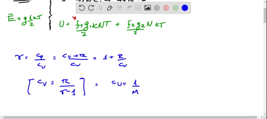 SOLVED:A mixture of monatomic and diatomic gases
