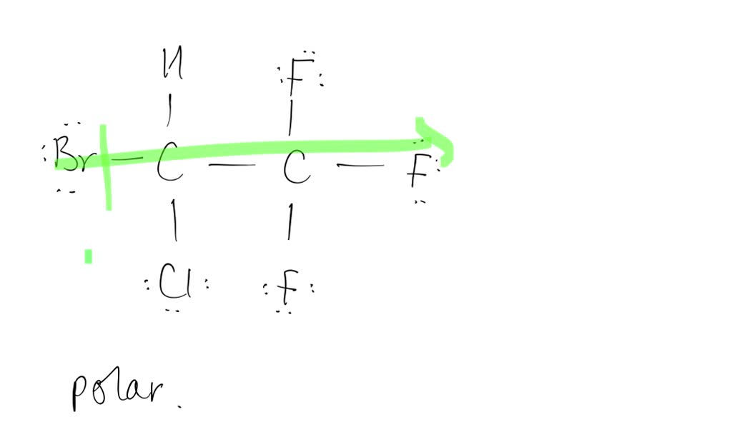 SOLVED:Halomethane, which had been used as an anesthetic, has the ...