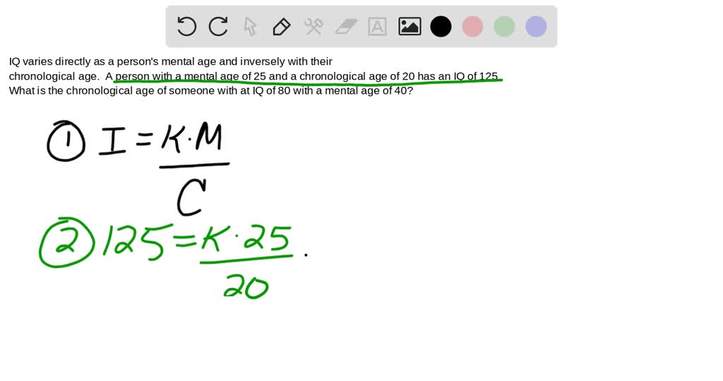Solved Use The Four Step Procedure For Solving Variation Problems Given