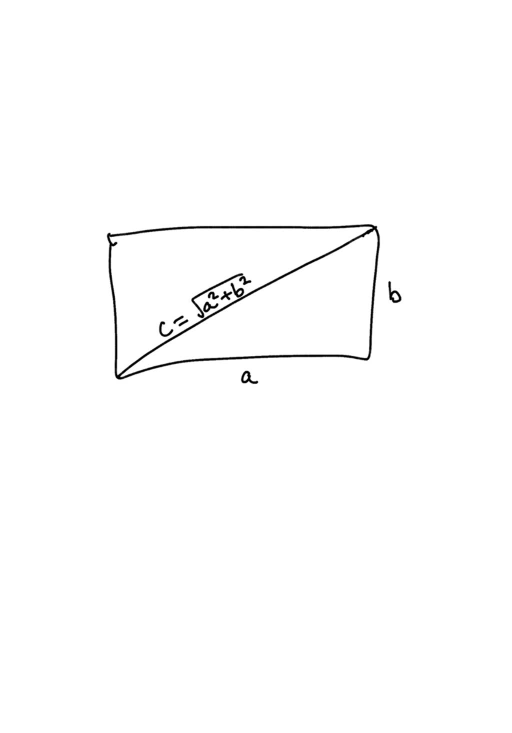 SOLVED:Find the rectangle of given area which has the shortest diagonal. SOLVED:Find the rectangle of given area which has the shortest diagonal.