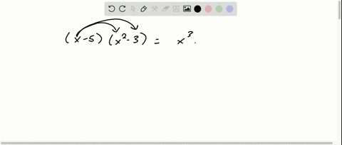 SOLVED:use the FOIL method to multiply the binomials. (x-4)(x^2-5)