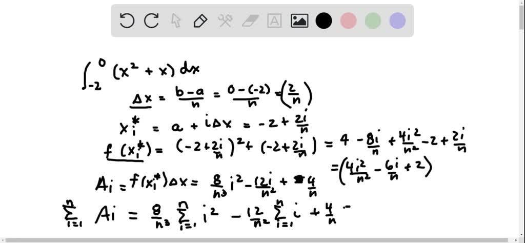 SOLVED:21-25 Use the form of the definition of the integral given in ...