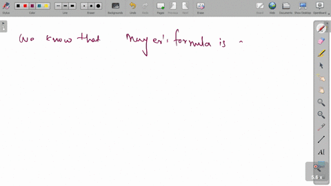 SOLVED:Mayer's formula for the relation between two principal specific ...
