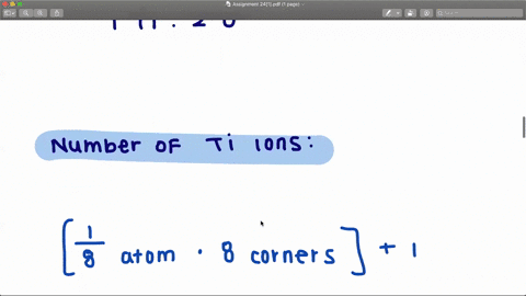 ⏩SOLVED:Rutile, TiO, crystallizes in a structure characteristic of ...
