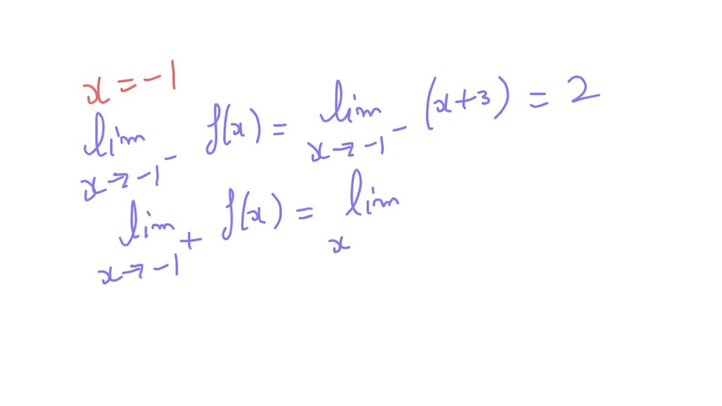 Solved Explain Why The Function Is Discontinuous At The Given Number A Sketch The Graph Of The