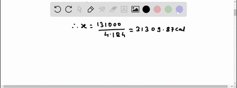 SOLVED:Use the energy values to calculate the kilocalories (kcal) or ...