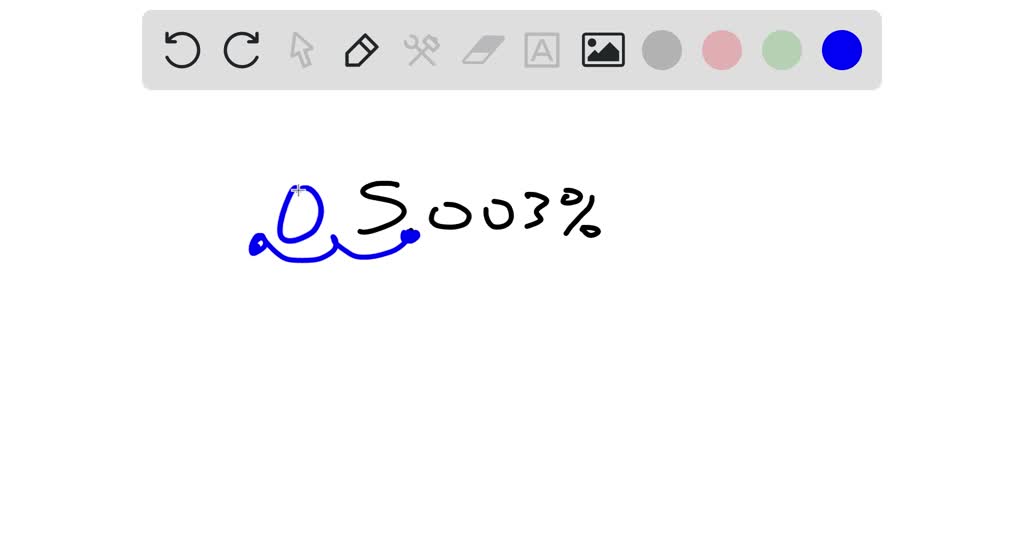 ⏩SOLVED:Convert each percent to its decimal equivalent. 5.003 % | Numerade ⏩SOLVED:Convert each percent to its decimal equivalent. 5.003 % | Numerade