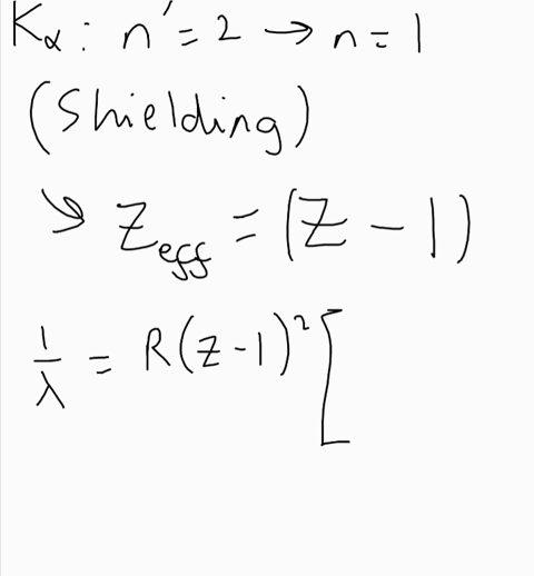 SOLVED:Use the Bohr theory (especially Eq. 27-16 ) to show that the ...