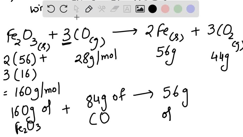 Solved The Balanced Equation For A Reaction In The Process Of The