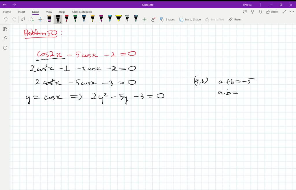 SOLVED Solve The Equation Giving The Exact Solutions Which Lie In 0 2