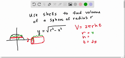 ⏩SOLVED:43-45 Use cylindrical shells to find the volume of the… | Numerade