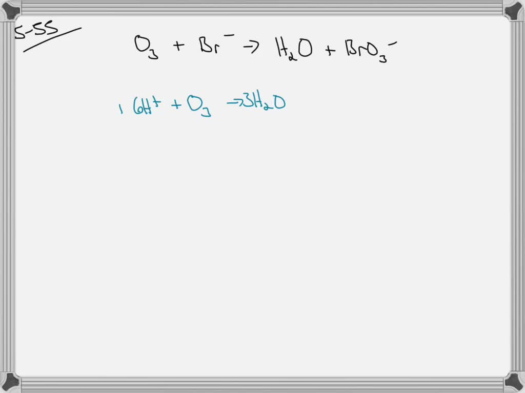 SOLVED:Ozone, O3, is a very powerful oxidizing agent, and in some ...