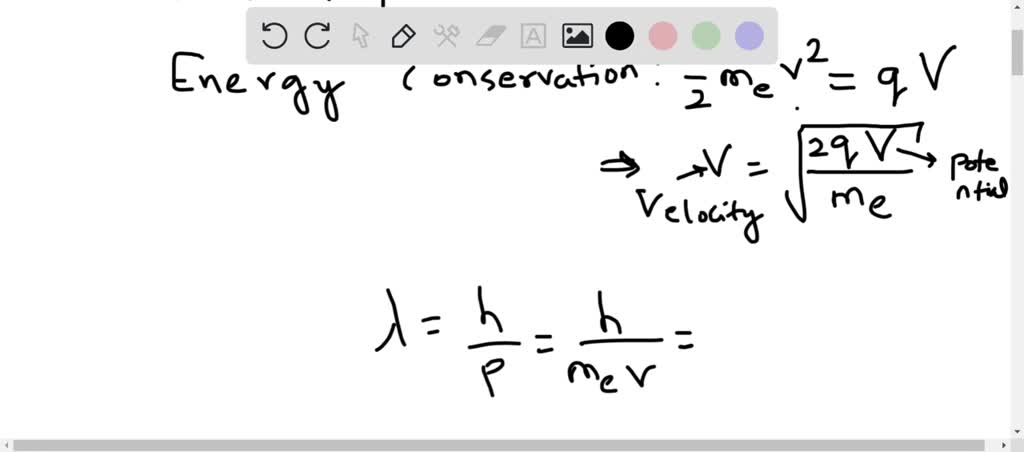 Video Solution An Electron Falls From Rest Through A Potential