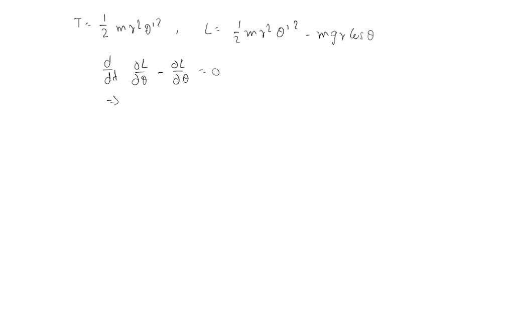 Solved A Particle Of Mass M Slides Without Friction Along A Track In