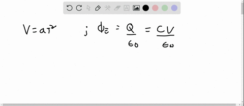 SOLVED: The voltage across a parallel-plate capacitor with area A and ...