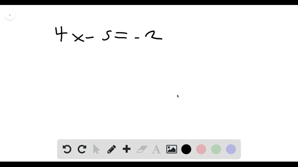 SOLVED x 5 2 4 X 3 