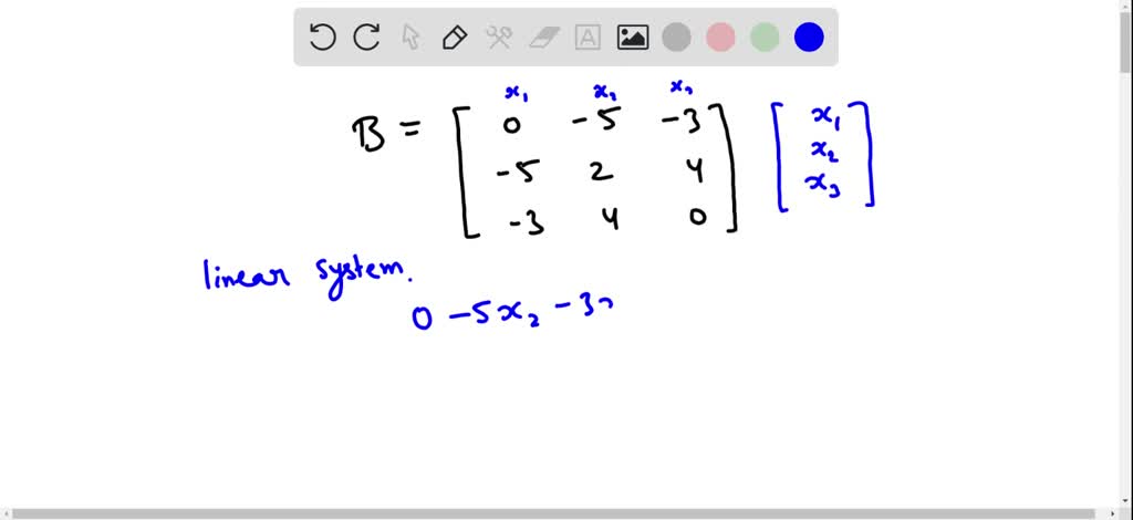 (Sistema linear) Escreva um sistema linear (como o do Exemplo 1) cuja ...
