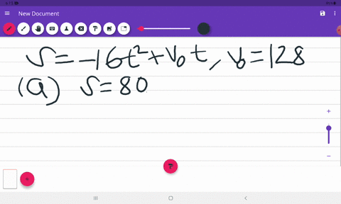 SOLVED:Height of a Projectile A projectile is launched from ground level with an initial ...