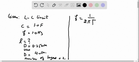 The maximum charge on the capacitor in an oscillating L C circuit is Q0 ...
