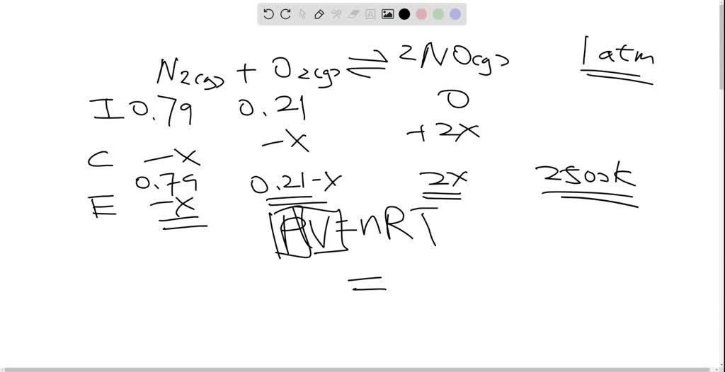 SOLVED:A sample of air with a mole ratio of N2 to O2 of 79: 21 is ...