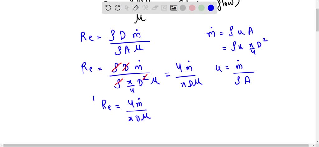 What is the physical significance of the Reynolds number? How is it defined for (a) flow in a ...