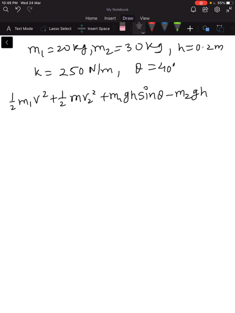 SOLVED:A 20.0 -kg block is connected to a 30.0 -kg block by a string that passes over a light ...