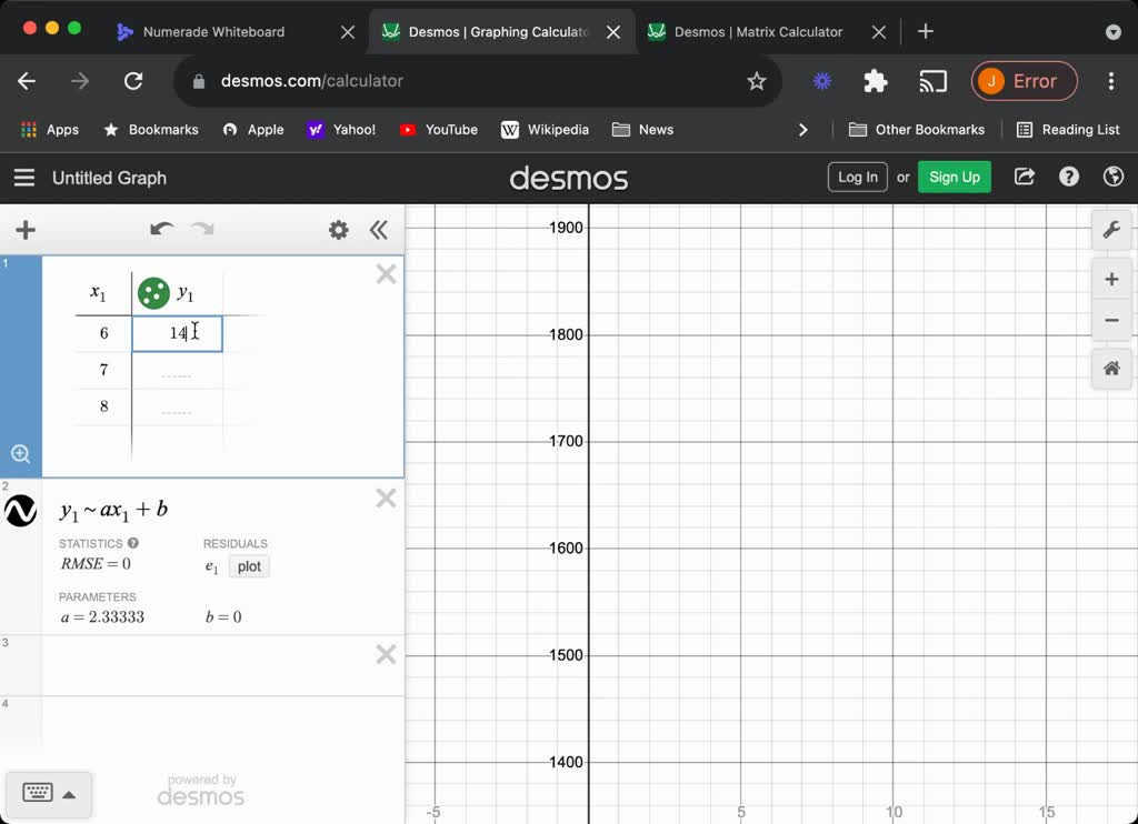 SOLVED:The table shows the numbers T of stores owned by the Target Corporation from 2006 through ...
