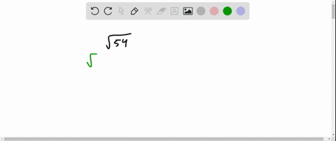The number √(54) lies between which two consecutive whole numbers ...