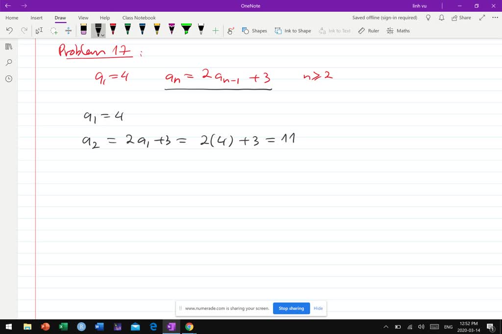 Solvedthe Sequences In Exercises 13 18 Are Defined Using Recursion Formulas Write The First 2054