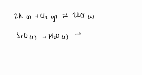 SOLVED:Write equations for (a) the burning of lithium in oxygen; (b ...