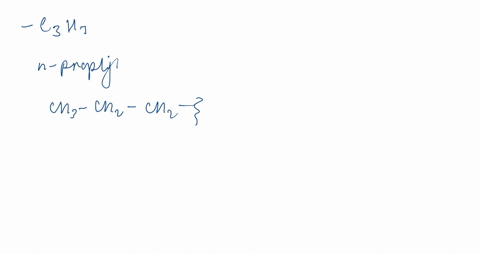 SOLVED:Name and write the structures of all isomers of the propyl and ...