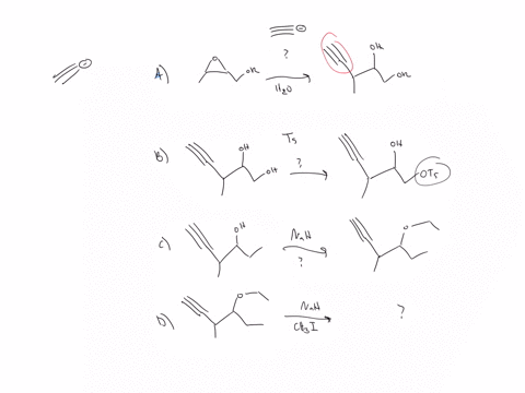 SOLVED:Identify compounds A-C in the following reaction scheme.