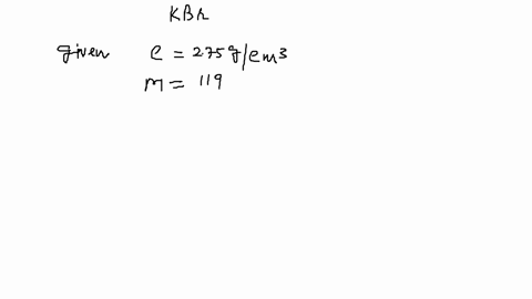 SOLVED:Crystalline potassium bromide (KBr) has a rock salt structure ...