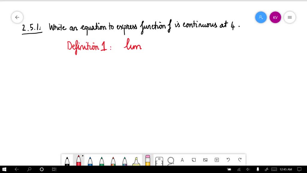 ⏩SOLVED:Write an equation that expresses the fact that a function f ...