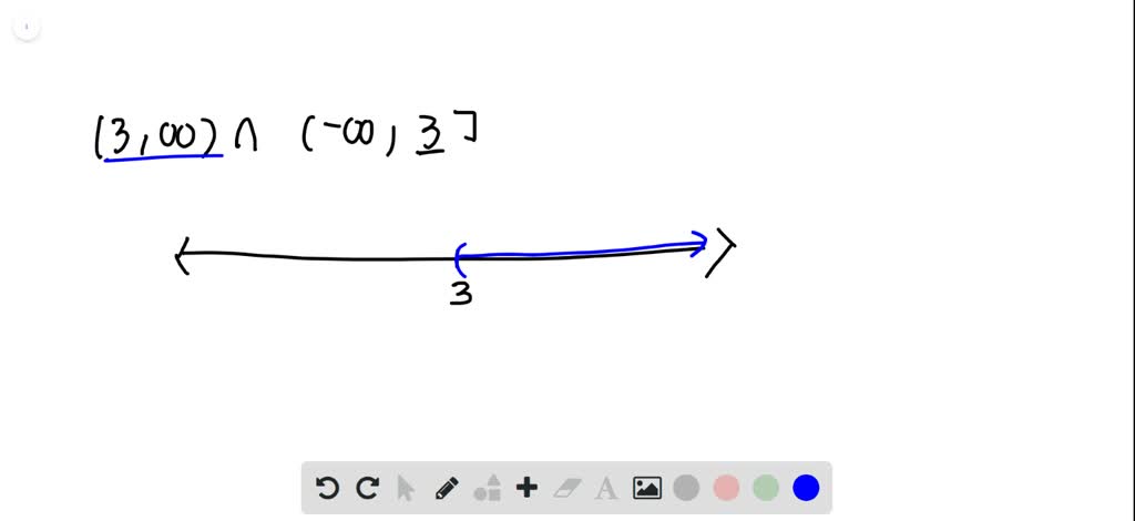 SOLVED:Write each union or intersection of intervals as a single ...