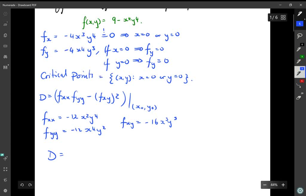 Solved For The Following Exercises Use The Second Derivative Test To