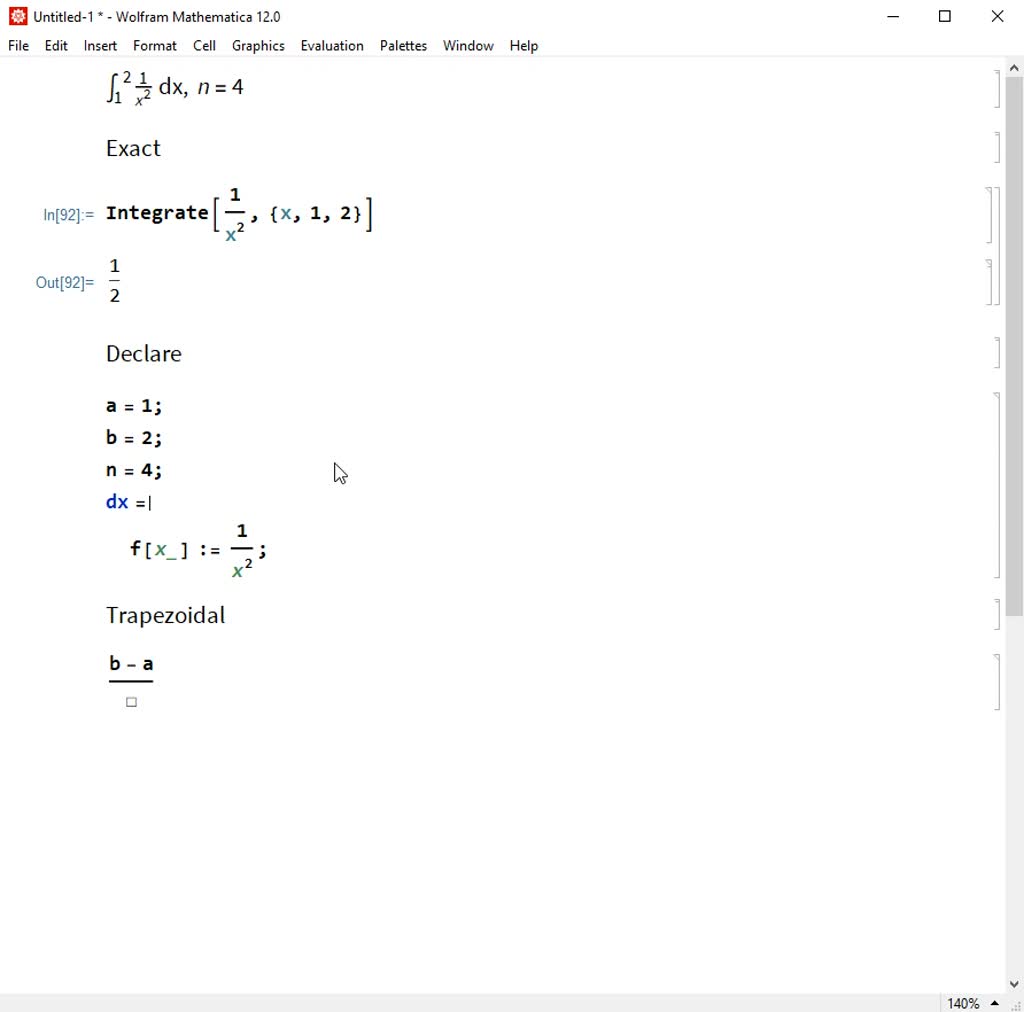 SOLVED:Use the Trapezoidal Rule and simpson's Rule to approximate the ...