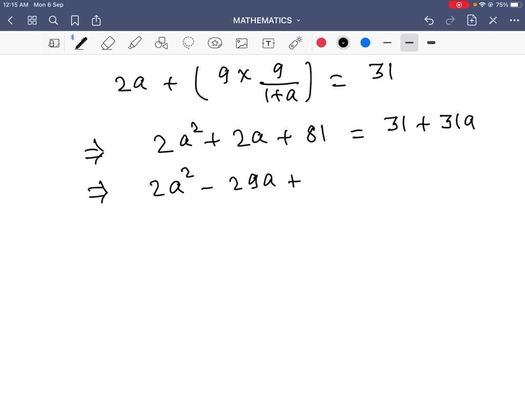 SOLVED:The sum of first ten terms of an A.P. is equal to 155 , and sum of the first two terms of ...