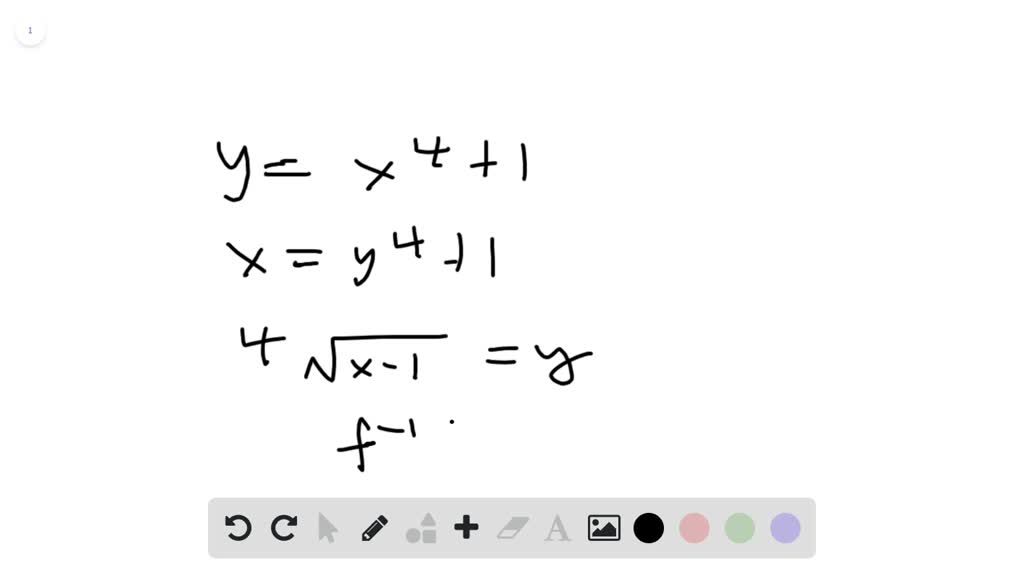 SOLVED:Find an explicit formula for f^-1 and use it to graph f^-1 , f ...