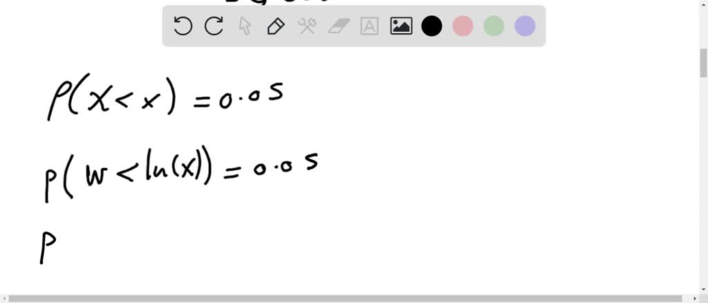 Video Solution Suppose That X Has A Lognormal Distribution With Parameters θ 0 And ω 2 4